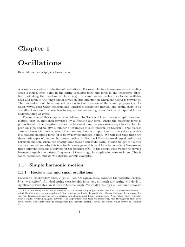 Understanding Waves and Oscillations | PDF | Oscillation | Waves