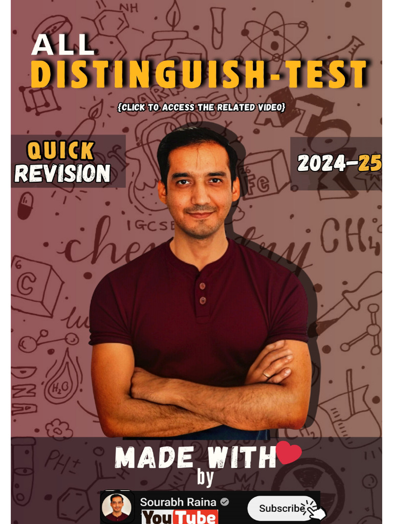 All Distinguish Test | PDF