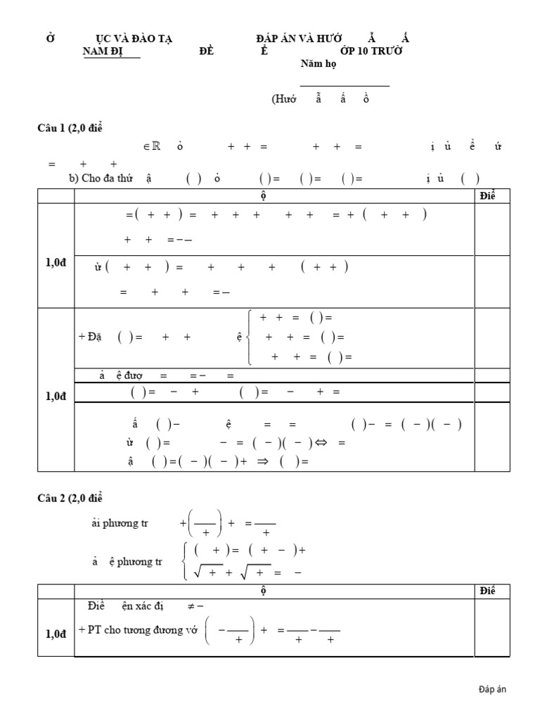 Chuyen LHP Nam Dinh 2021 - HDC | PDF