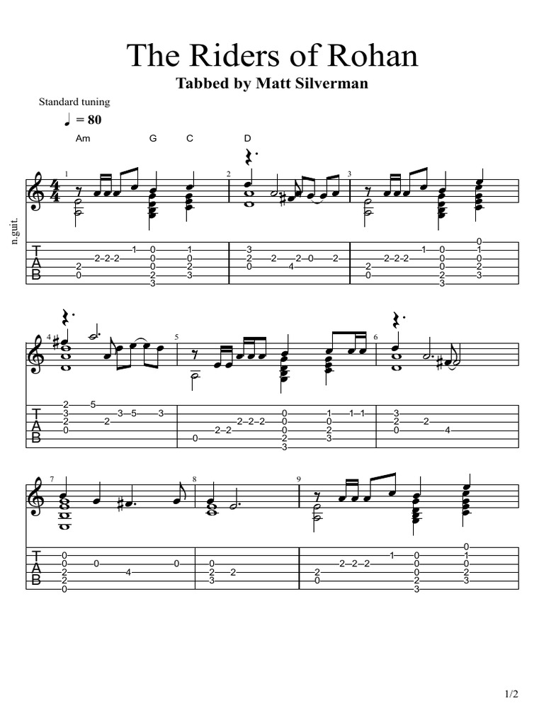 The Riders of Rohan | PDF