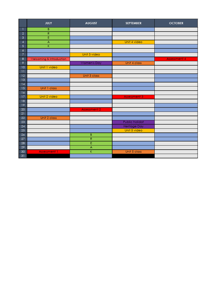 LCON1523 2024 Schedule | PDF