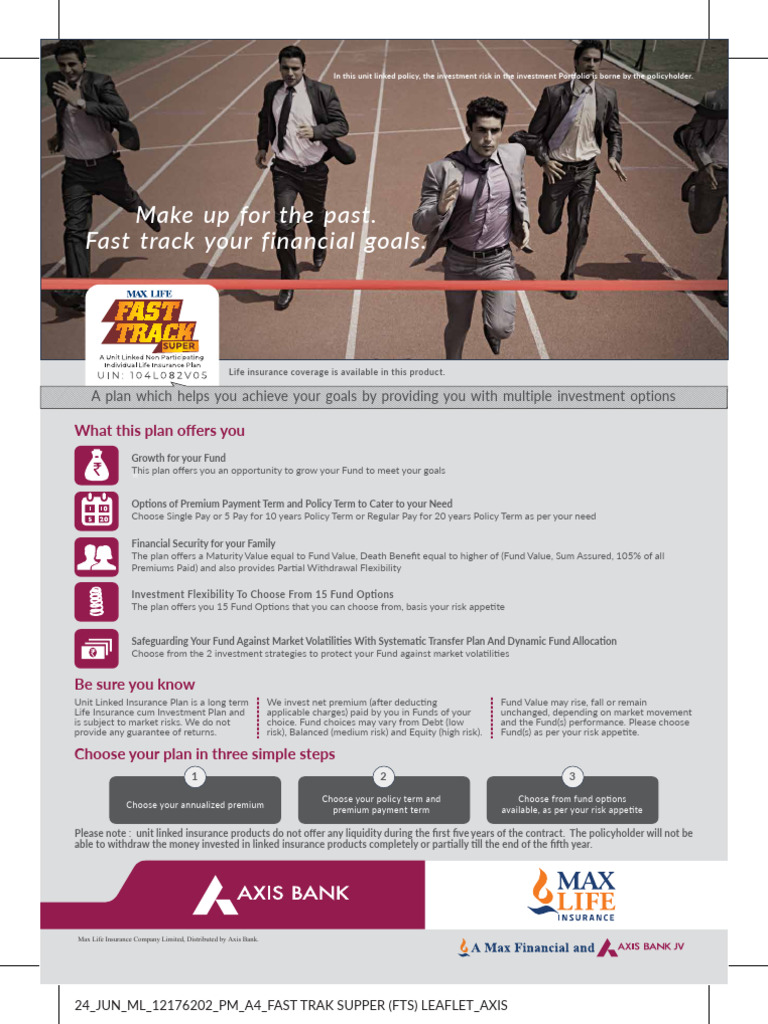 Max Axis Fast Trak Supper Updated | PDF | Insurance | Life Insurance
