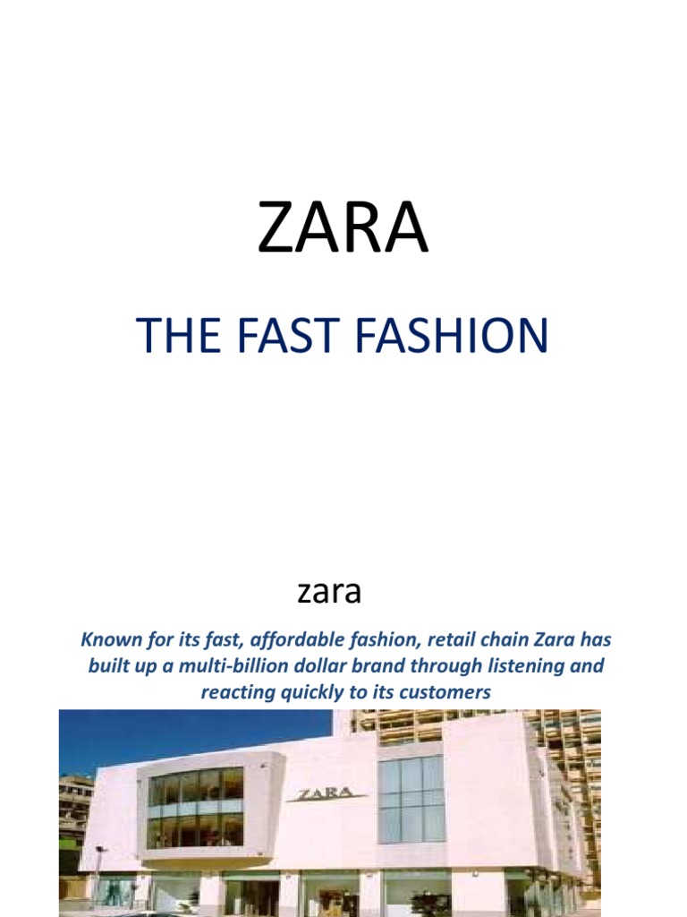 Zara Company Overview and Details | PDF