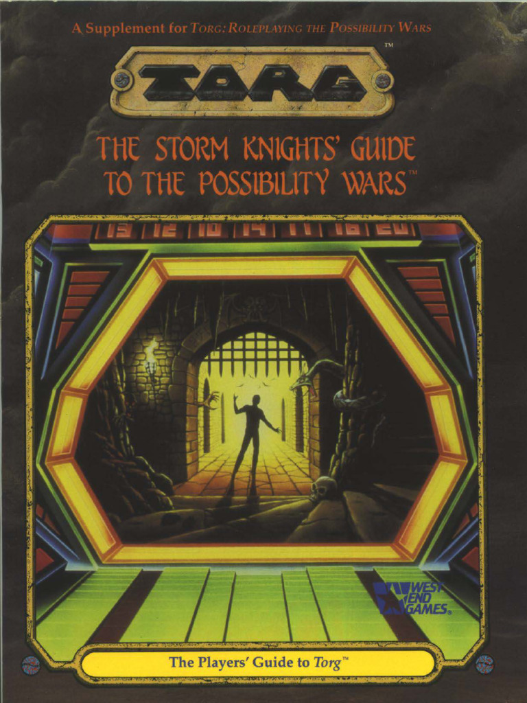 Torg - 07 - Storm Knight's Guide To The Possibility Wars | PDF | Role ...