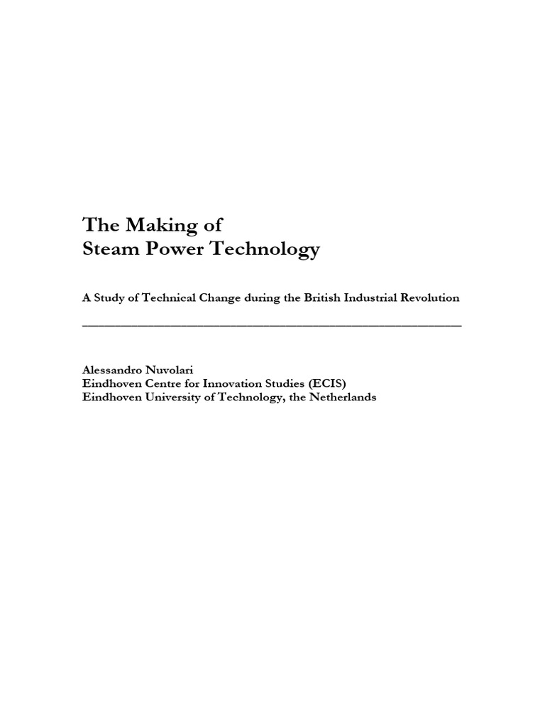 Steam Power | PDF | Economic Growth | Economics