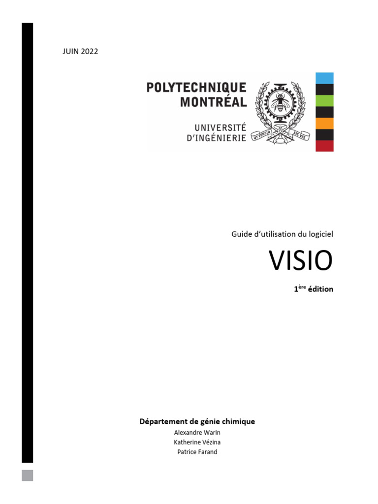 Guide d'utilisation de Microsoft Visio | PDF | Menu (Informatique ...