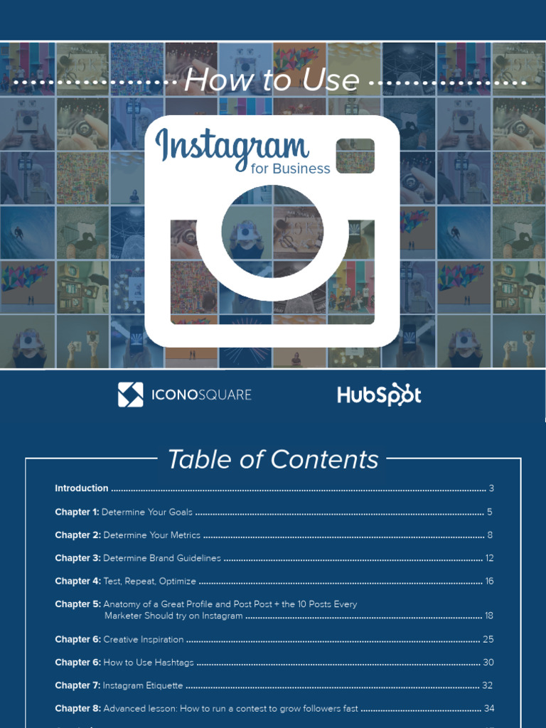 Optimize Instagram for Business Growth | PDF | Hashtag | Brand