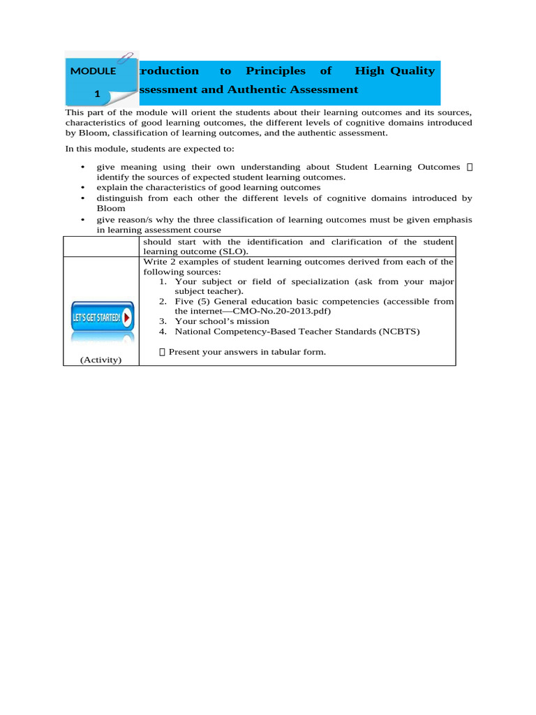 Chapter-1-PED-10-week-1 | PDF | Learning | Mathematics