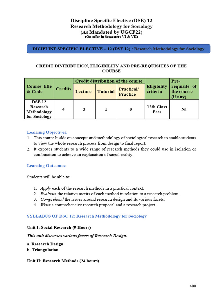 research methodology | PDF | Ethnography | Methodology