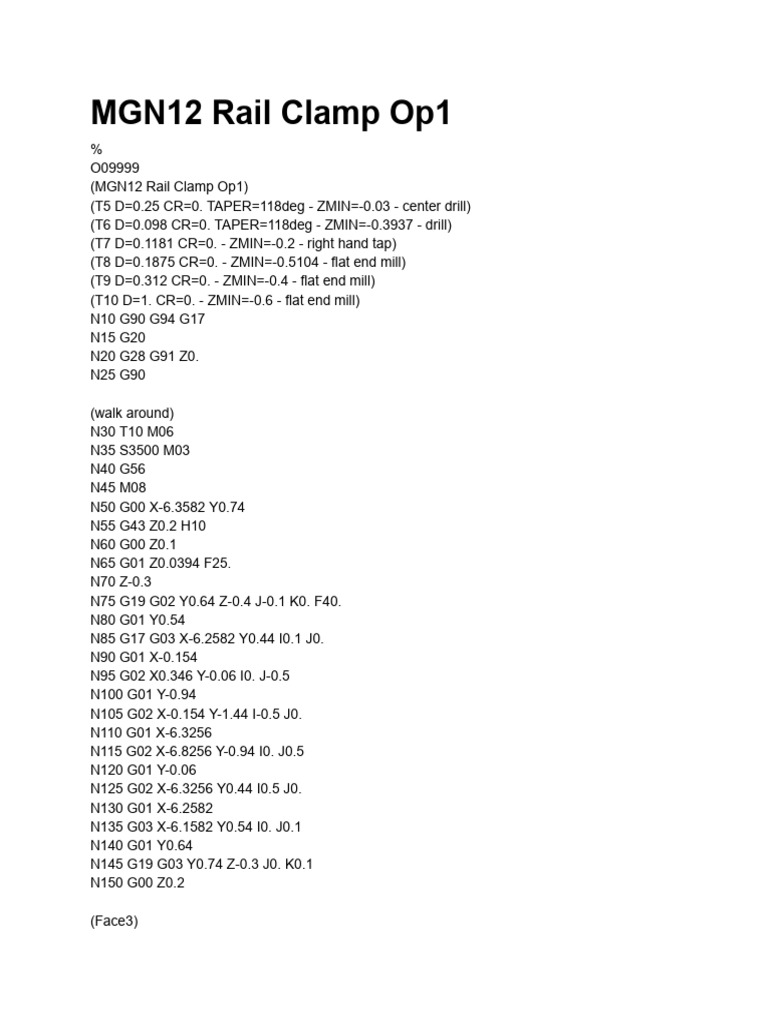 MGN12 Rail Clamp Op1 | PDF