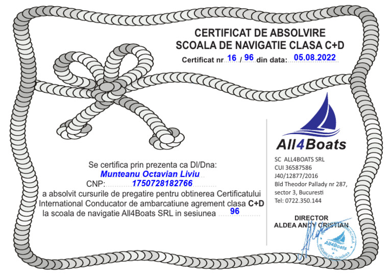 16-96 Munteanu Octavian Liviu | PDF