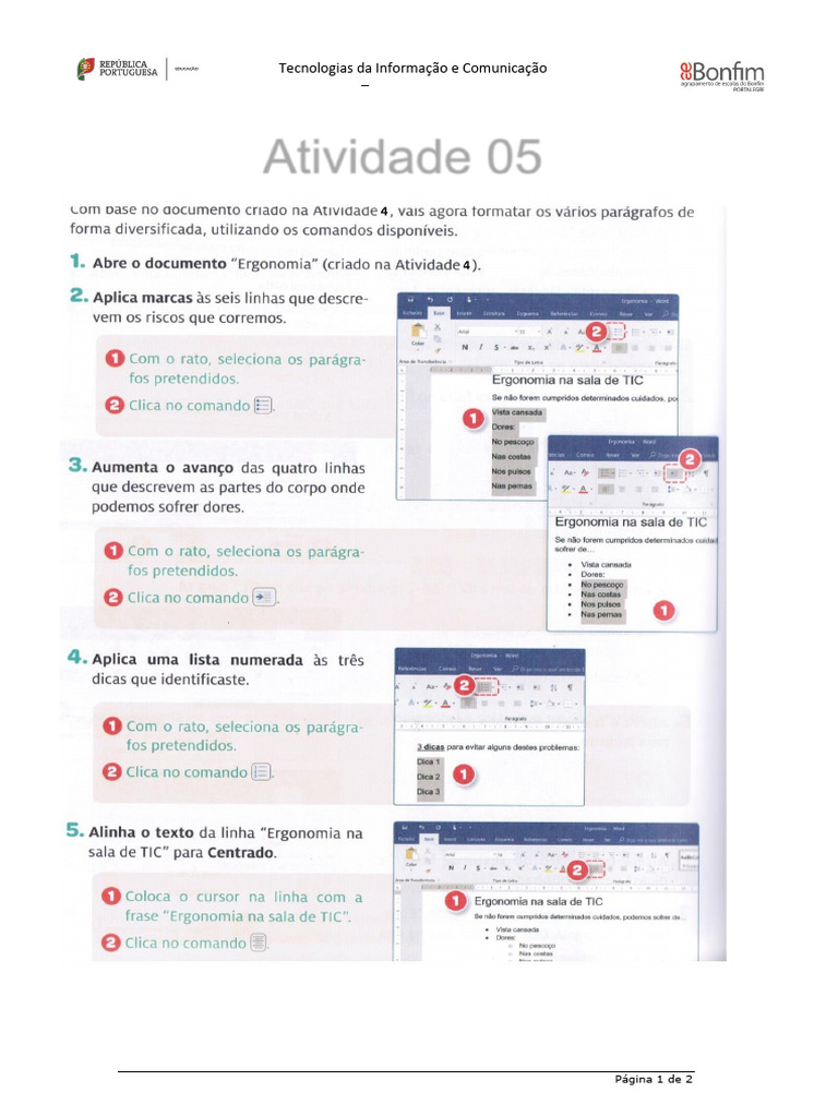5º - Atividade 05 | PDF