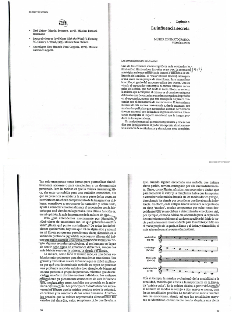 Texto 2 Cap Tulo 3 La Influencia Secreta Musica Cinematogr Fica y Emociones | PDF