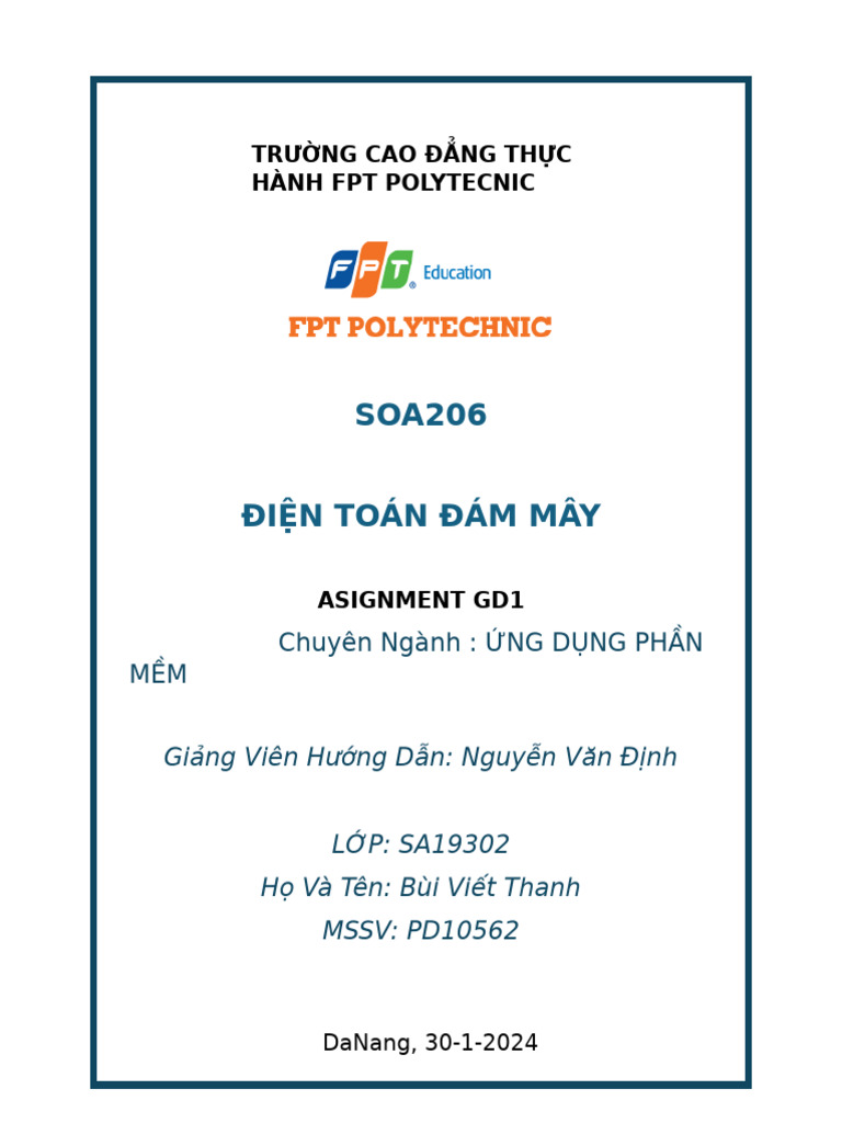 Soa206 Asm1 PD10562 | PDF