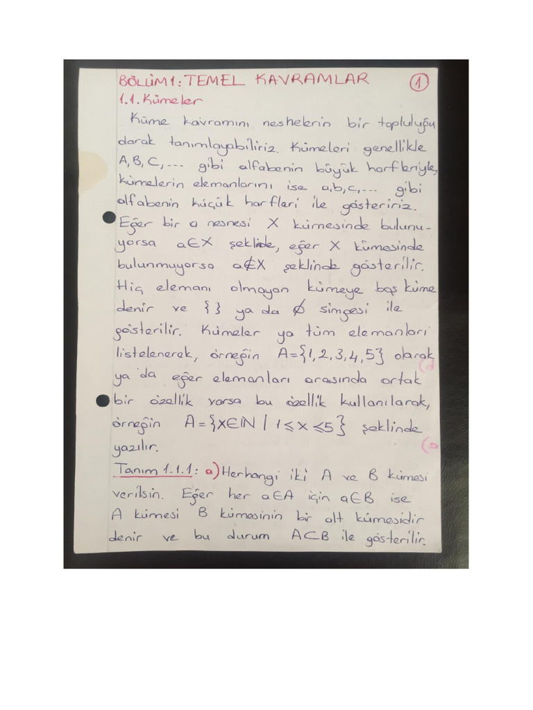 1 Hafta | PDF