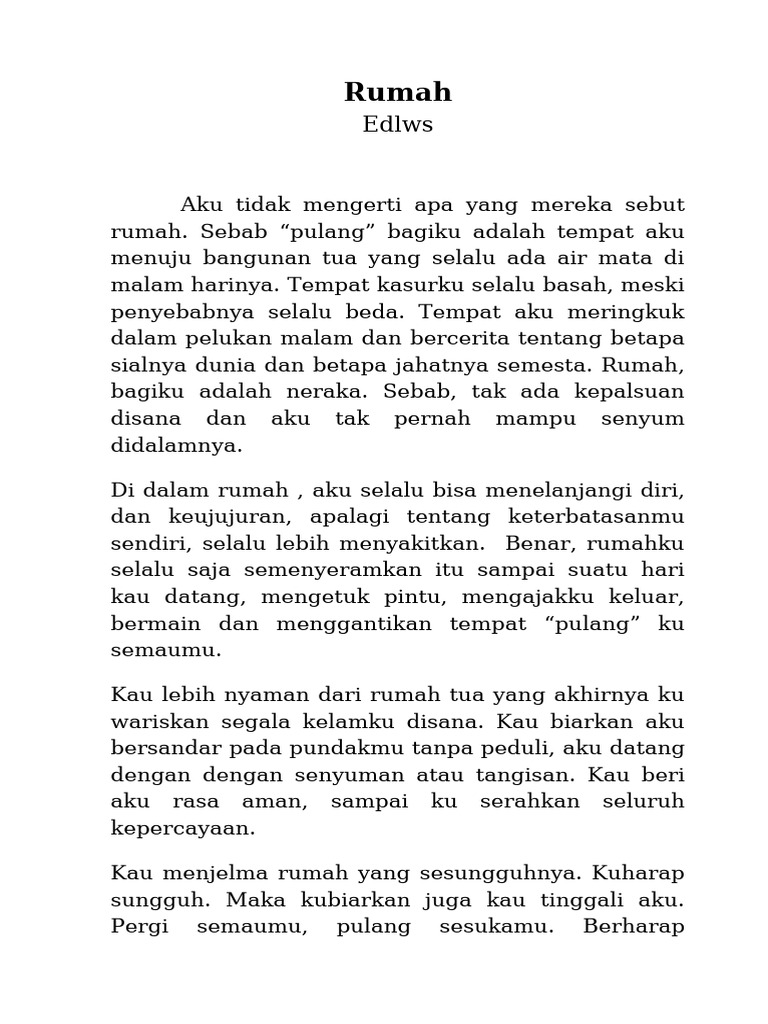 Template Senandika Luka | PDF