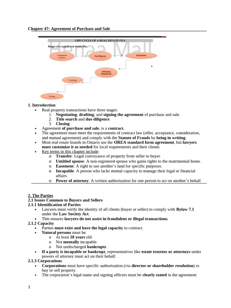 Real Estate Notes | PDF | Concurrent Estate | Conveyancing