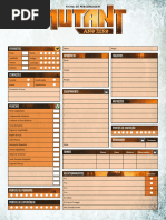 Ficha de RPG Editável | PDF