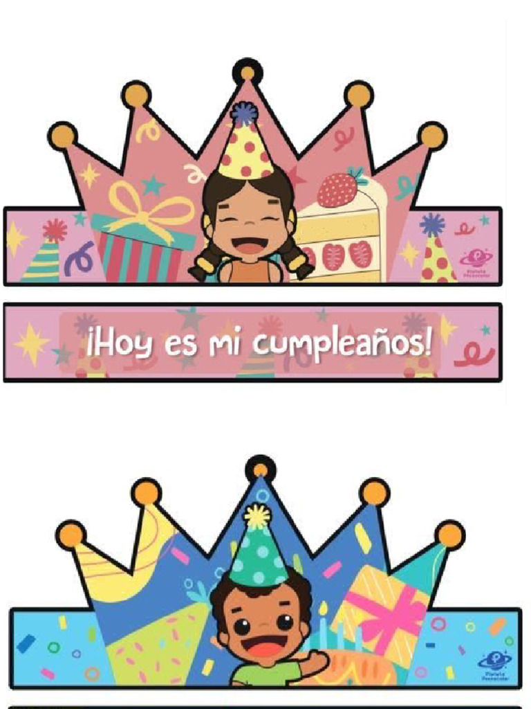 Coronas de Cumpleaños | PDF