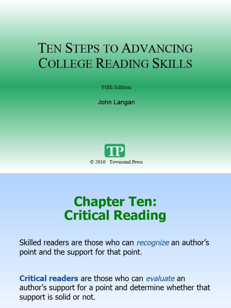Reading skills | PDF | Fallacy