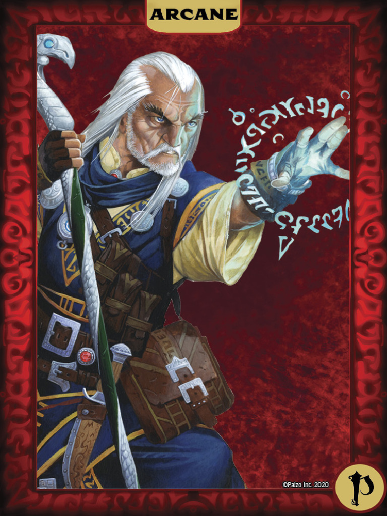 PZO2211 Pathfinder 2E - Arcane Spell Deck | PDF