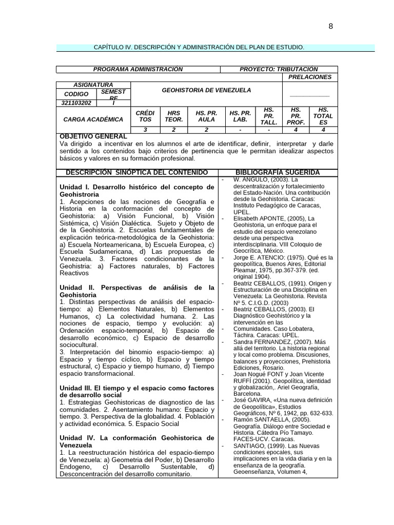 Geohistoria de Venezuela: Un Enfoque Académico | PDF | Venezuela ...