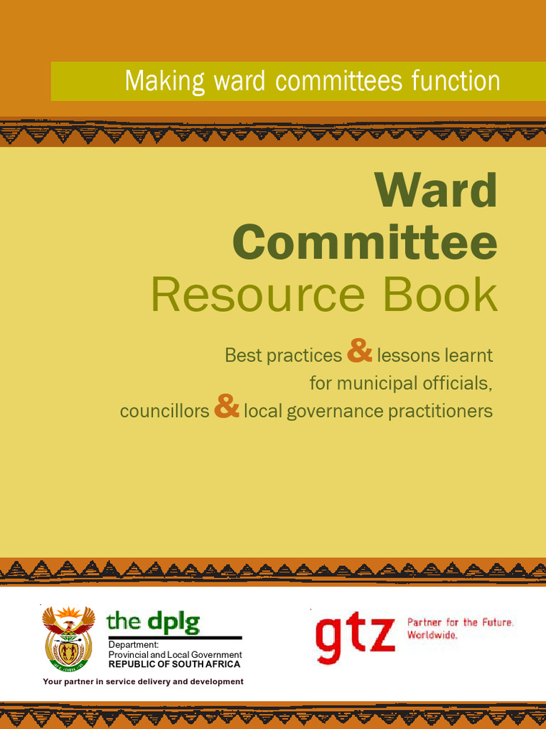 Ward Committee Resource Book | PDF | Governance | Democracy