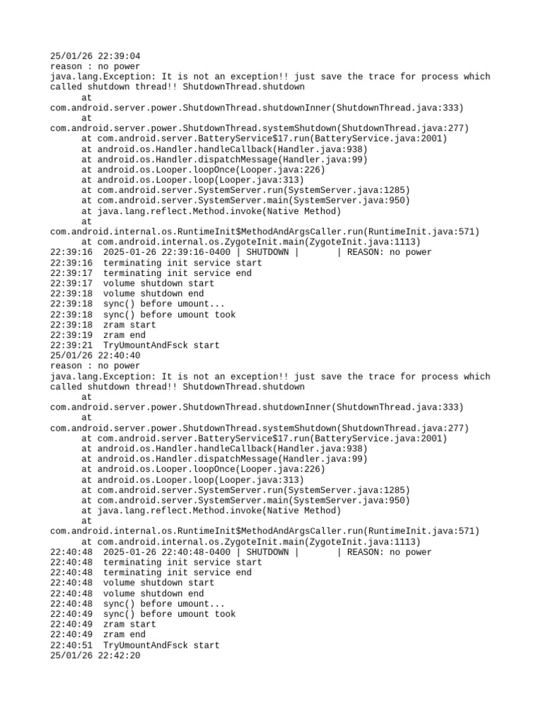 Power Off Reset Reason Backup | PDF | Java (Programming Language) | Music Production