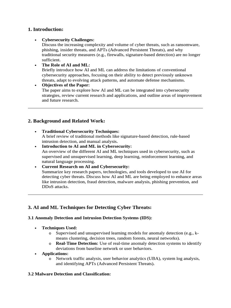 Research Paper Cyber Security | PDF | Machine Learning | Artificial Intelligence