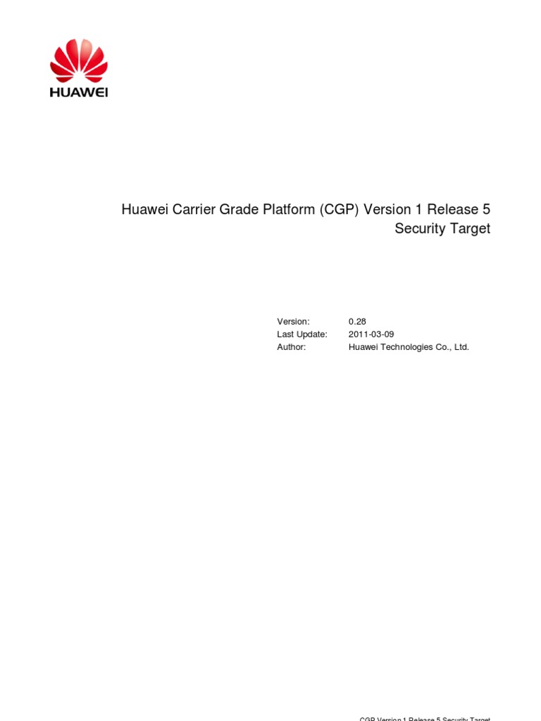 Huawei | PDF | Ip Multimedia Subsystem | Computer Network