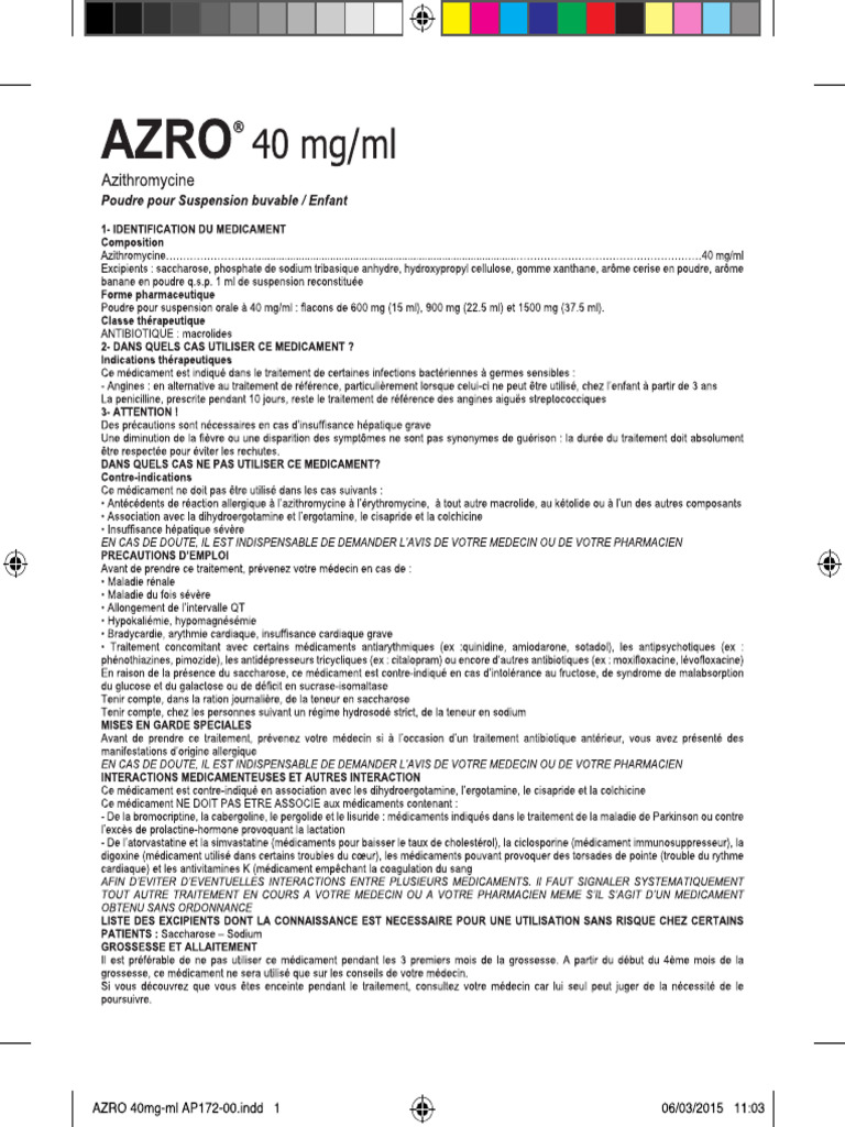 AZRO 600 MG | PDF