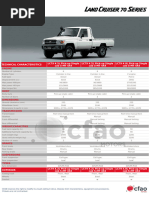 Toyota Land Cruiser LC76 Specifications | PDF