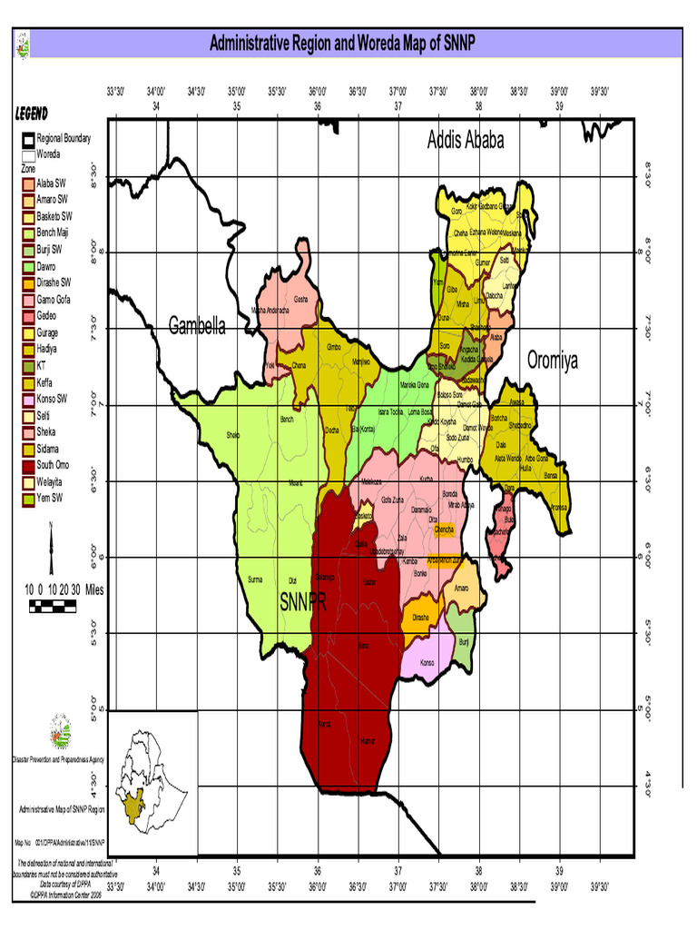 SNNPR CMP woredas | PDF