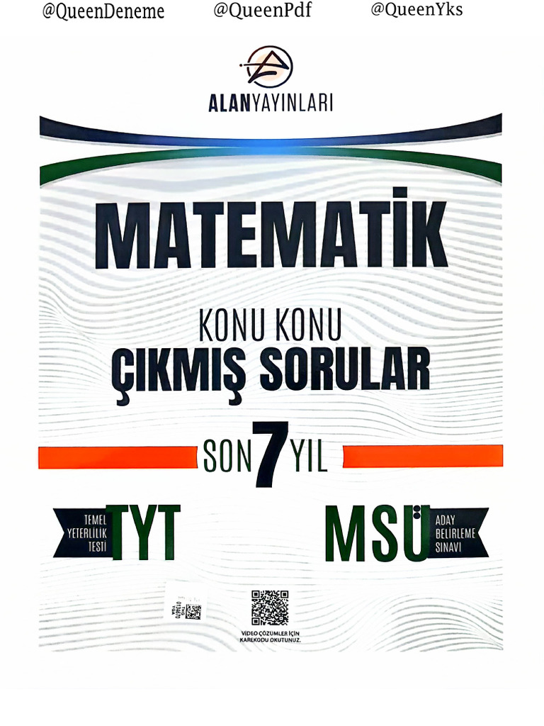 2025 Alan Yayinlari Son 7 Yil Msü Matemati̇k Çikmi 250207 164439 | PDF