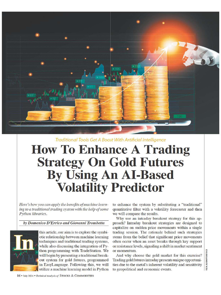 USING AN AI-BASED VOLATILITY PREDICTOR | PDF