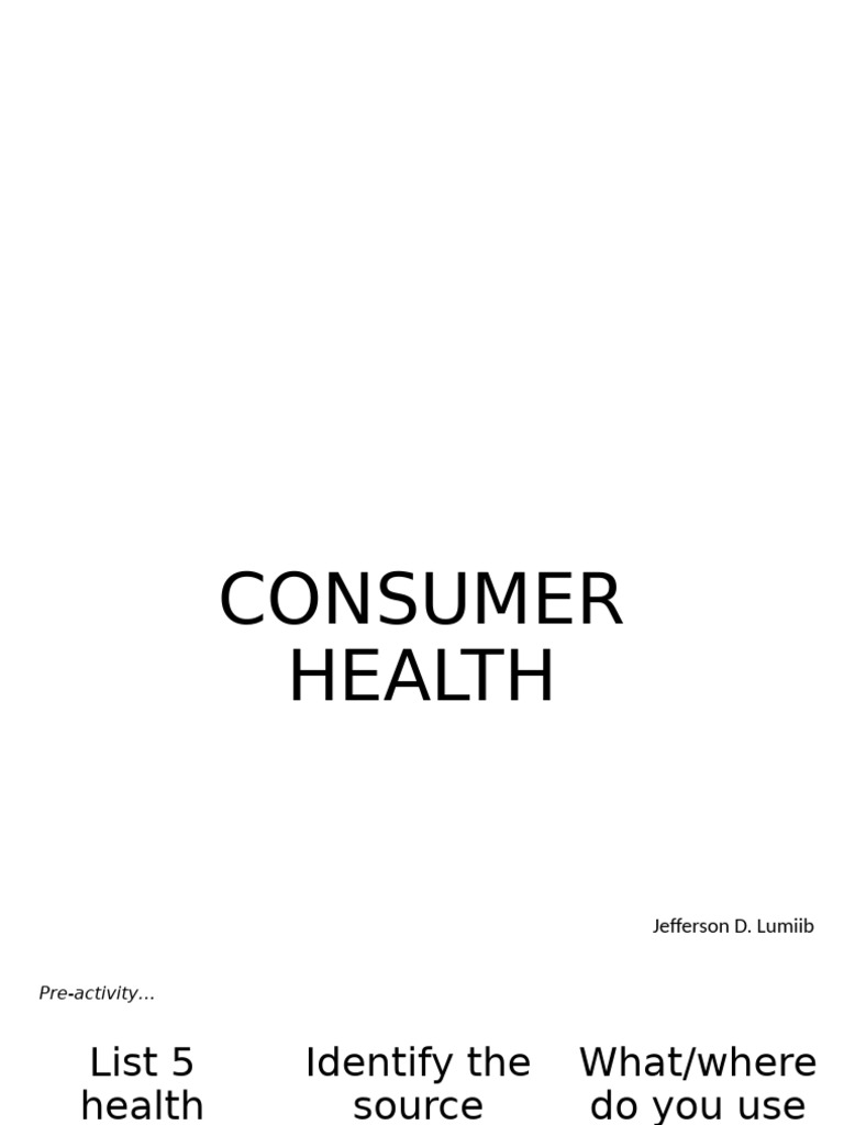Health Handout For Grade 10 | PDF | Health Care | Surgery