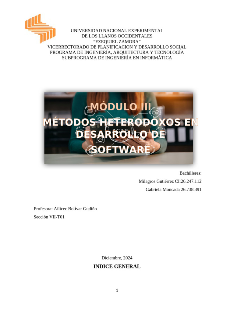 Milagros Modulo 3 | PDF | Scrum (desarrollo de software) | La seguridad informática
