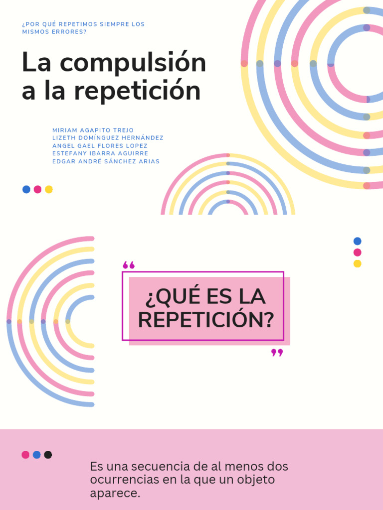 La Compulsion A La Repeticion | PDF | Trauma psicólogico | Las emociones