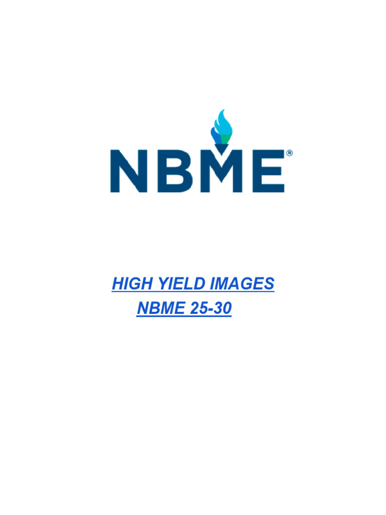 NBME Images 25-30 | PDF