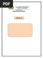 Grade 9 Assignment 2025 Memorandum | PDF | Arithmetic | Mathematics