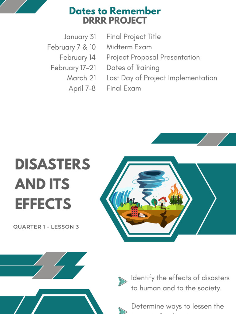 Understanding Disasters and Their Impacts | PDF | Natural Disasters ...