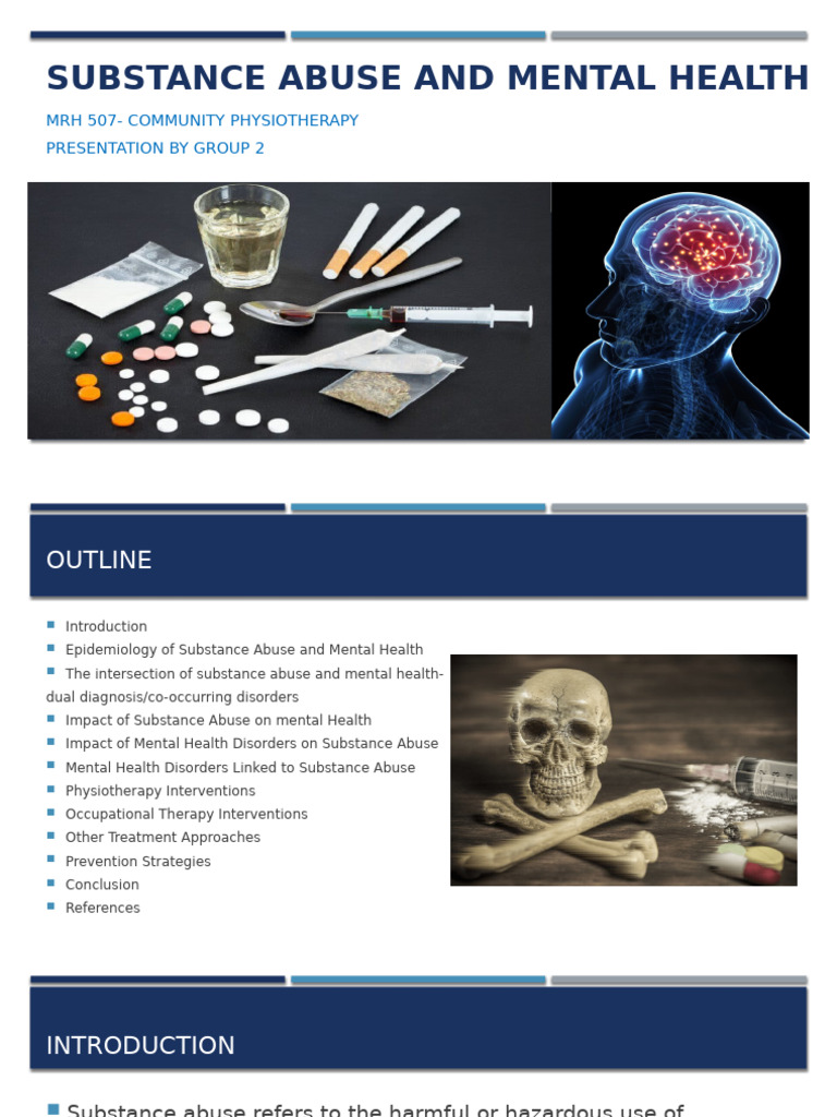 Substance Abuse and Mental Health | PDF | Substance Abuse | Mental Disorder