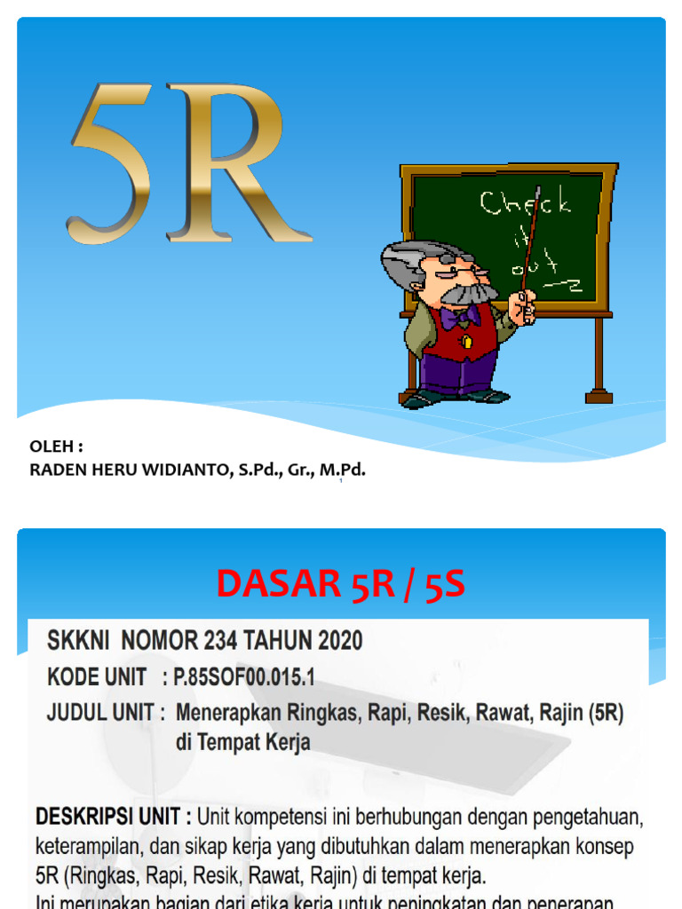 Materi 5S 5R | PDF