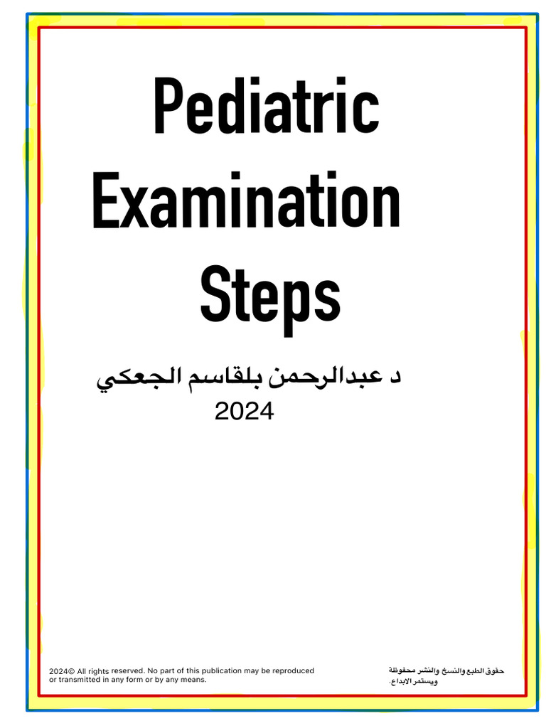 Pediatric Examination Steps Guide | PDF