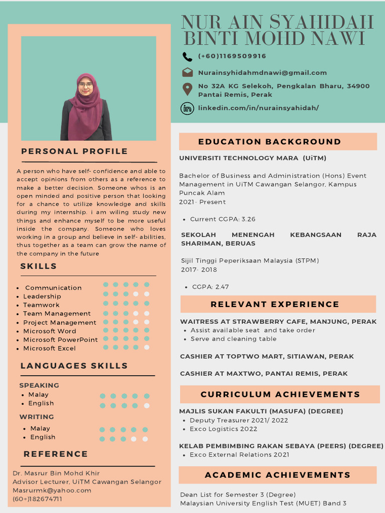 Resume Nur Ain Syahidah 2020978395 | PDF