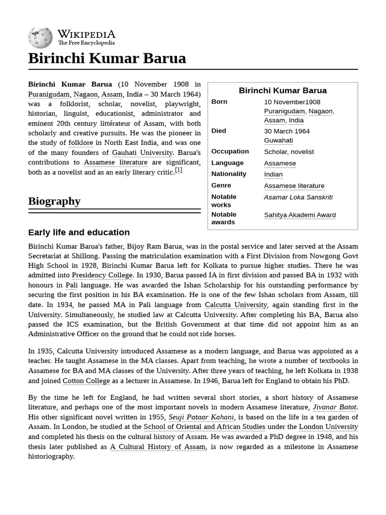 Birinchi_Kumar_Barua | PDF