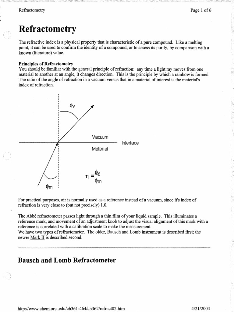 SOP3 Refractometer 3 | PDF