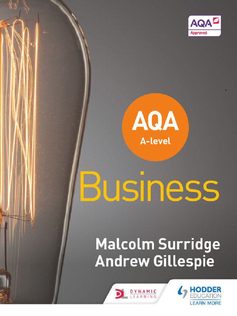 AQA A-Level Business (Surridge and Gillespie) Hodder-1 | PDF | Profit ...