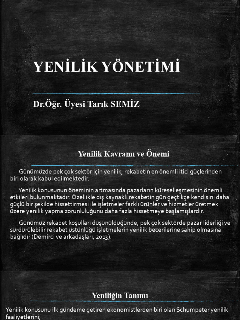YENILIK_YONETIMI | PDF