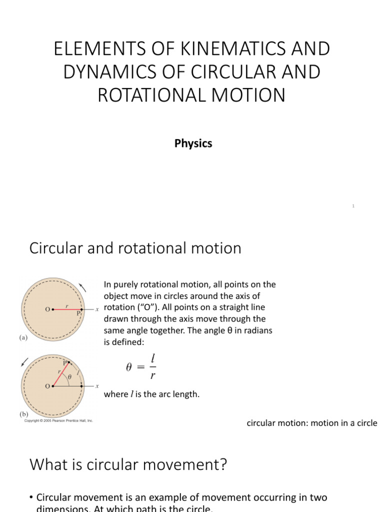 Circular and Rotational Motion | PDF | Angle | Rotation Around A Fixed Axis
